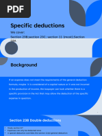 TAX 301 - 03 - General Deduction Formula and s24J - 2024 | PDF | Expense | Tax Deduction