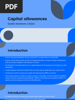 TAX228 - Capital Allowances - Recoupment 2025 | PDF | Tax Deduction | Taxes