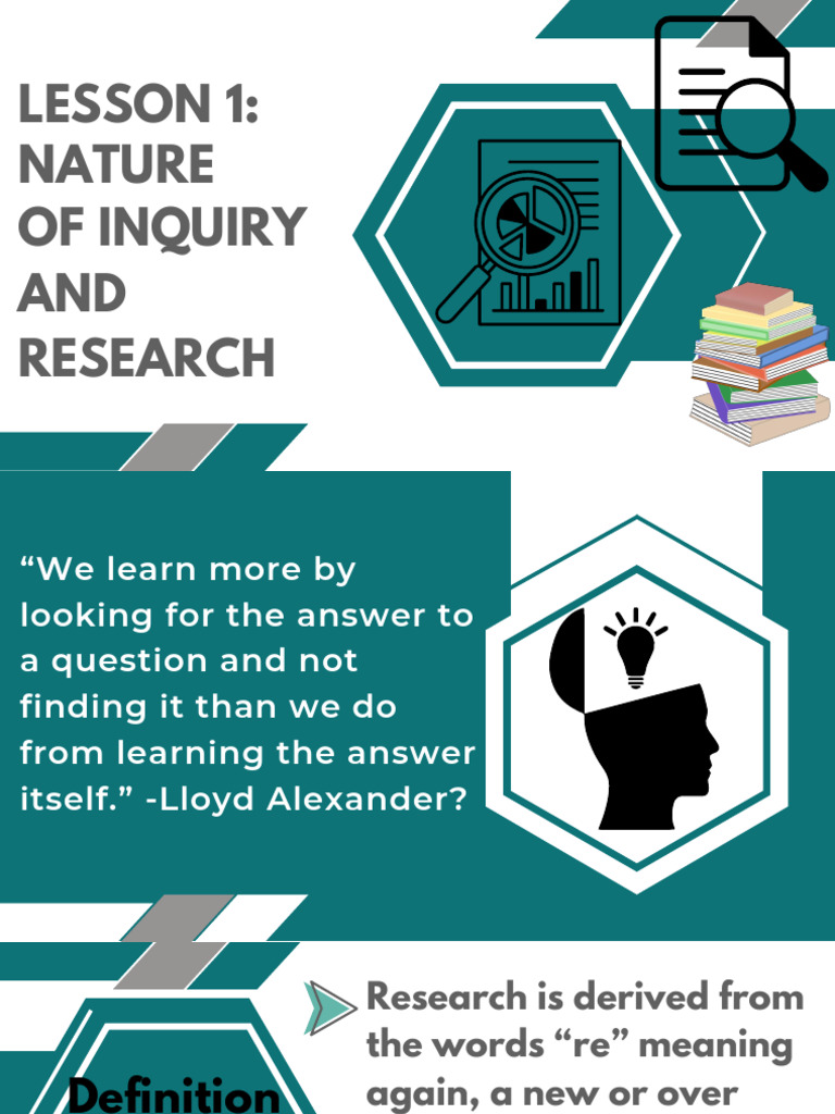 Nature of Inquiry and Research Overview | PDF | Knowledge | Inquiry