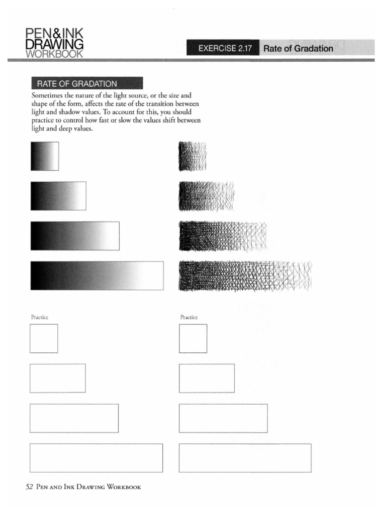Cross Hatching Practice | PDF