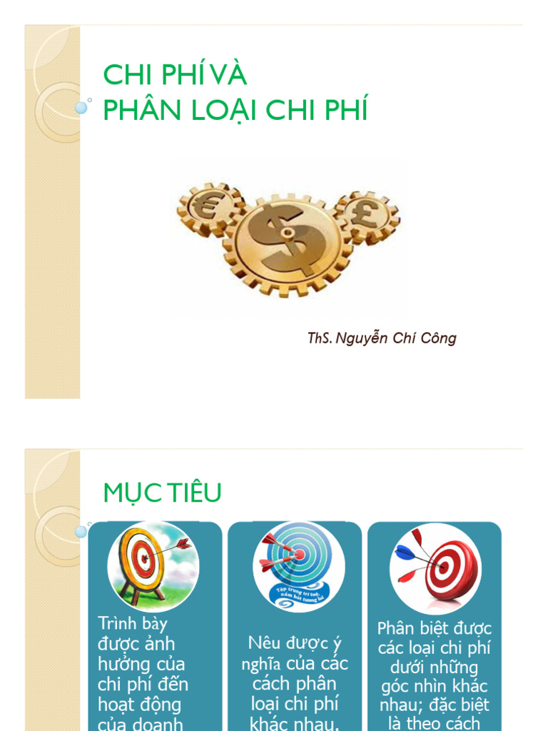 KTQT - Chi Phi Va Phan Loai Chi Phi | PDF