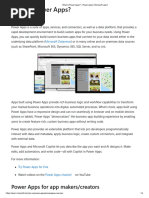 PowerApps CheatSheet AtoZ | PDF