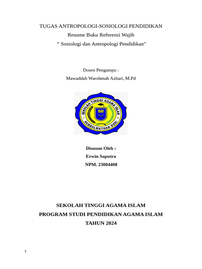 Tugas Resume Erwin | PDF