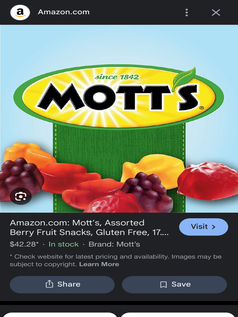Mott's Gummies | PDF