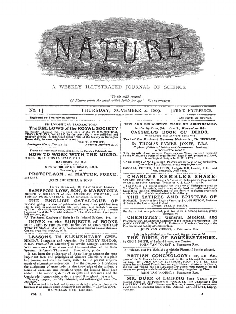 Nature Issue 1 High Res | PDF