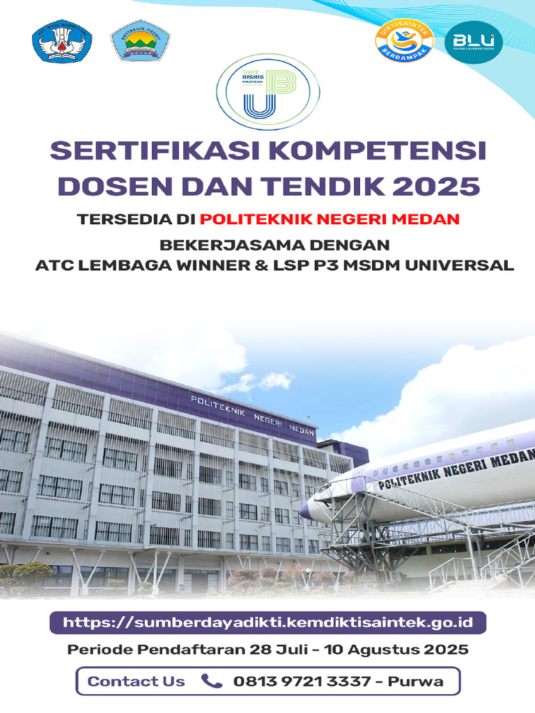 Brosur Sertifikasi Dosen & Tendik 2025 | PDF