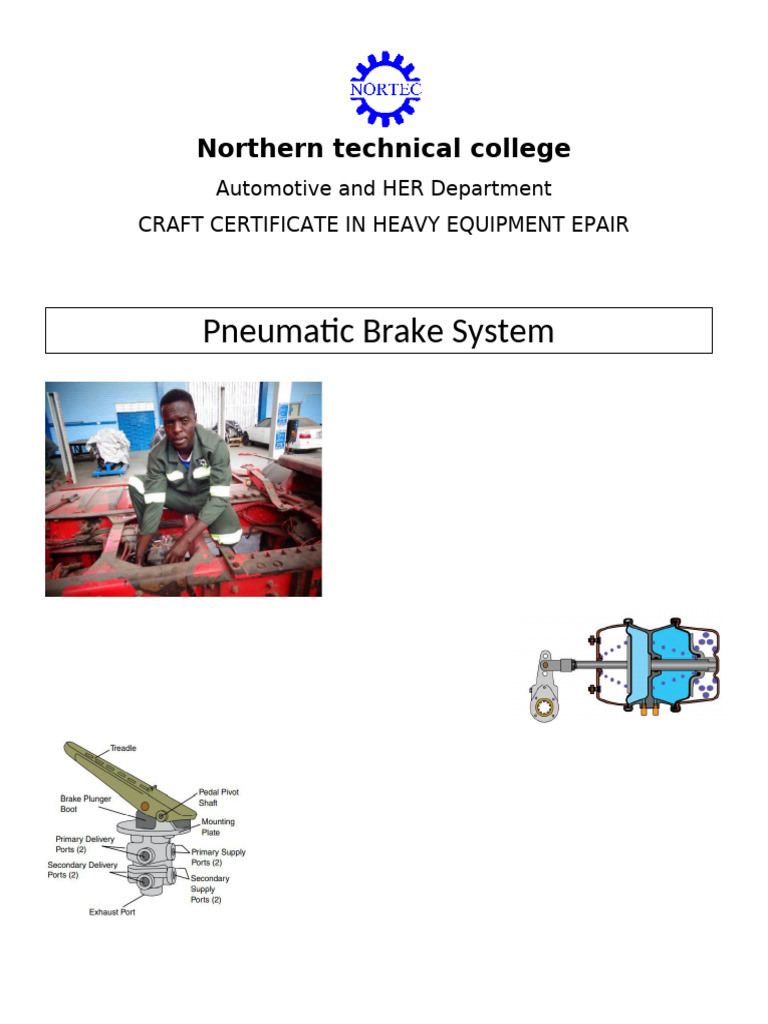 Pneumatic Brake Systems-1-1 | PDF | Brake | Piston