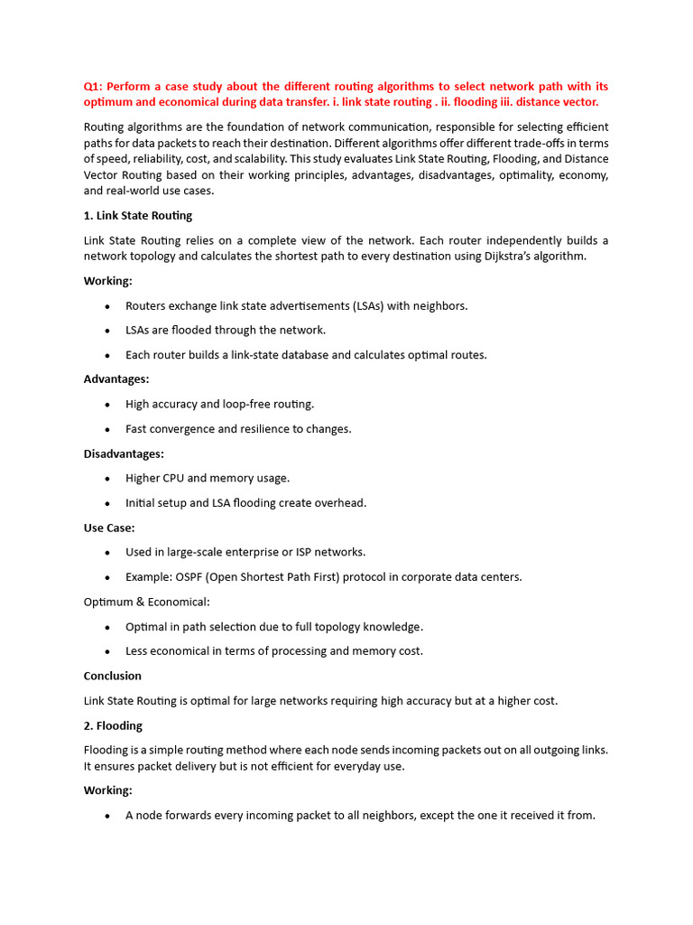 Computer Network Lab Manual | PDF | Routing | Computer Network