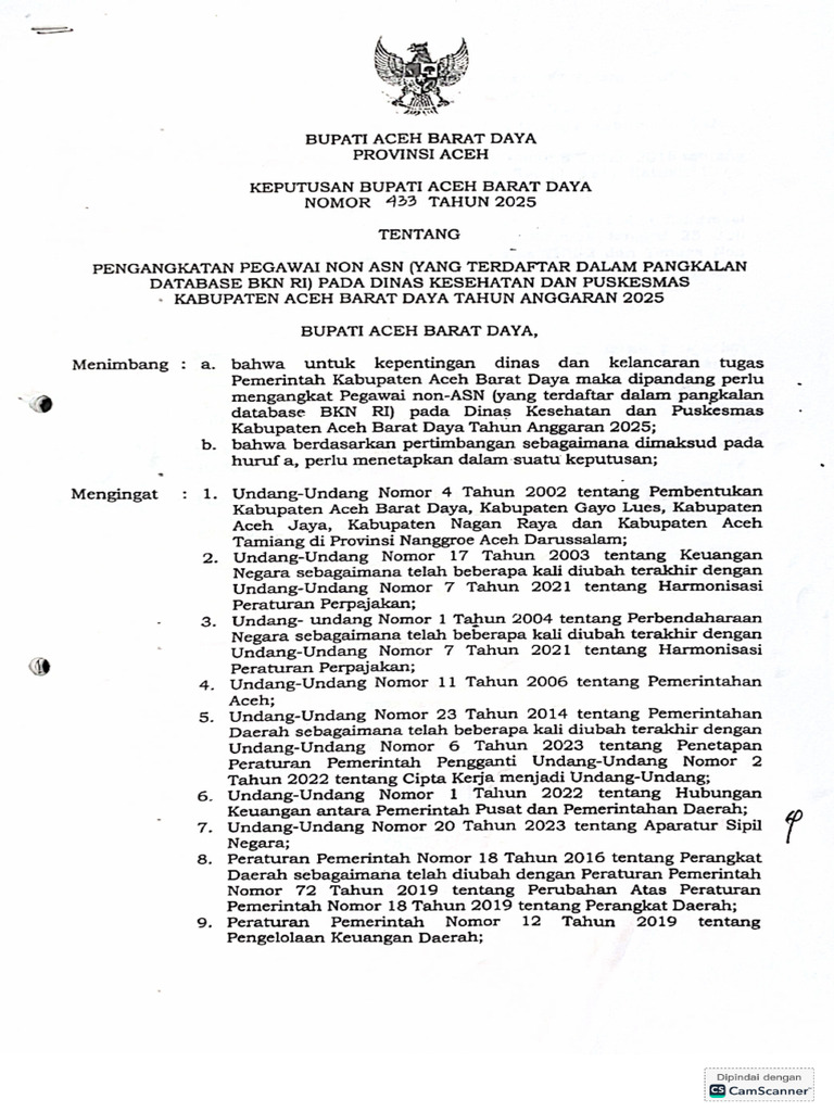 SK Nakes Juli - September 2025 | PDF