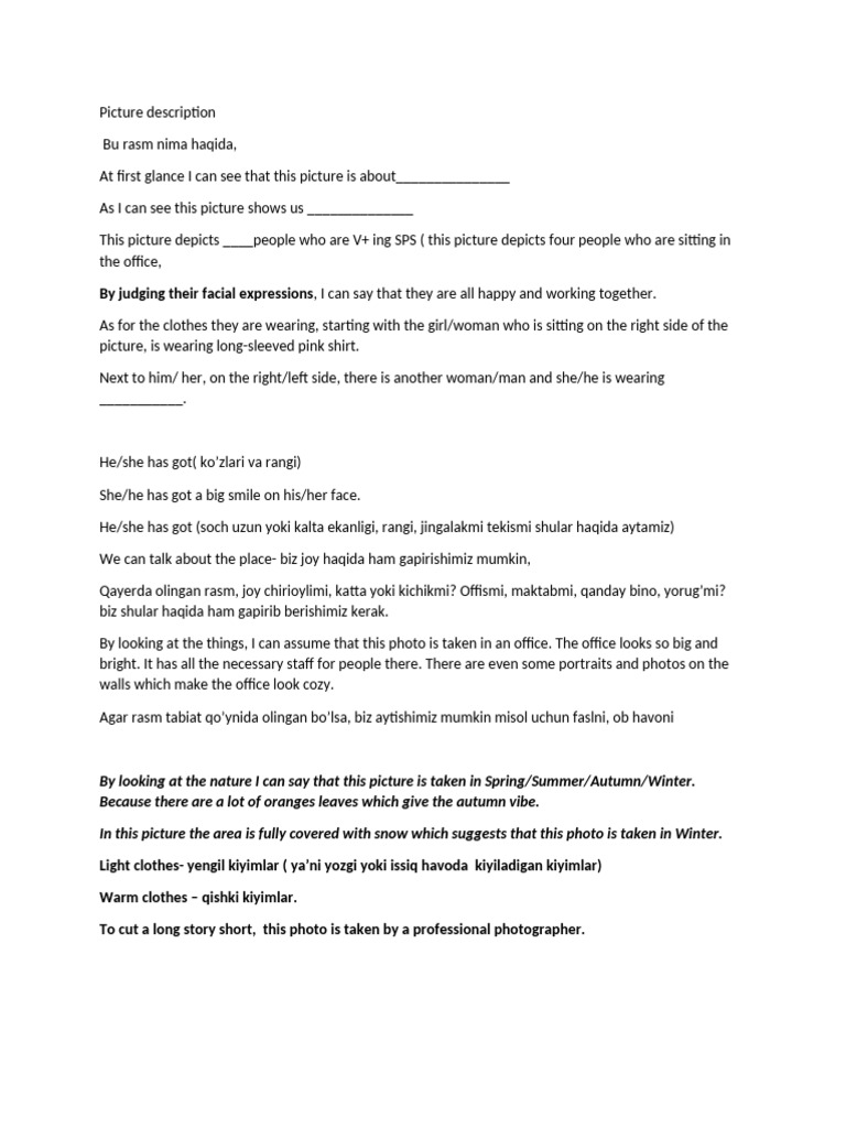 A2 Level Every Day Questions | PDF