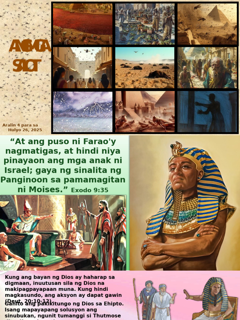 Ang Mga Salot: Aralin 4 para Sa Hulyo 26, 2025 | PDF
