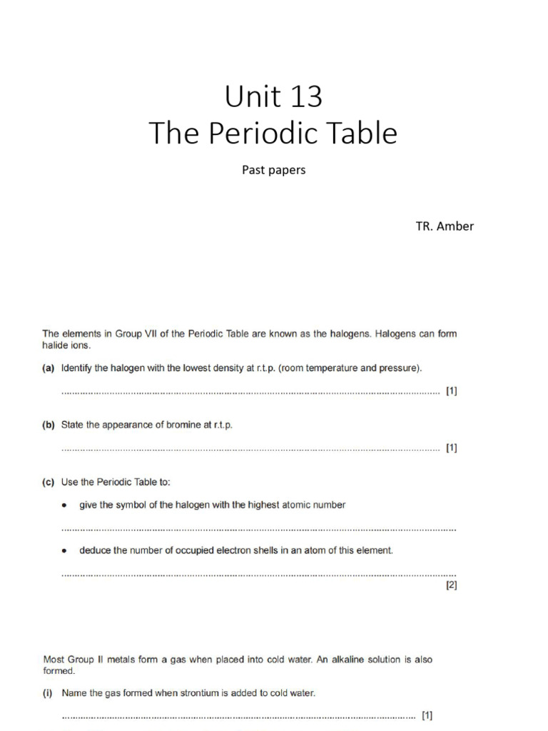 Unit 13 | PDF