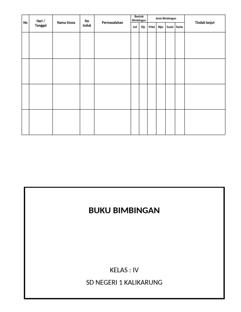 Guru Contoh Buku BP | PDF