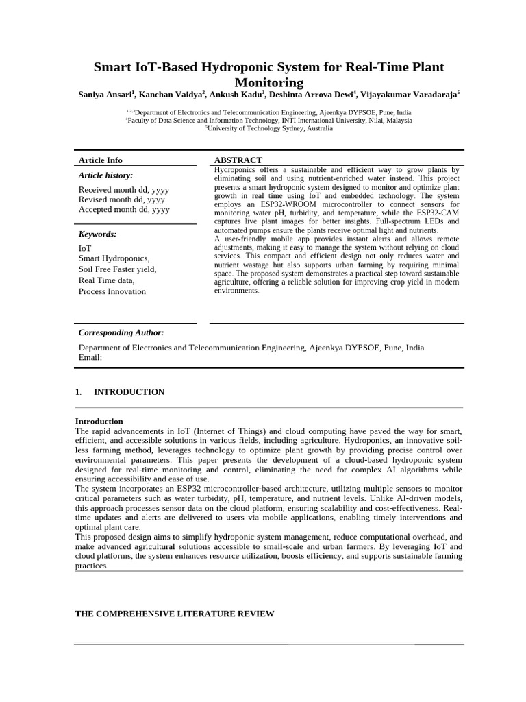 INTI_Enhanced Urban Infrastructure Management-IoT-Based Smart Manhole ...