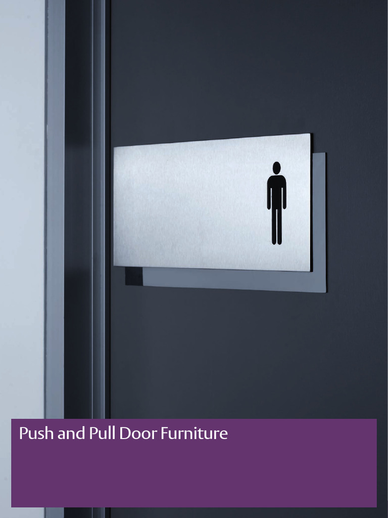 1fa13 Lockwoodpushandpulldoorfurniturecatalogue | PDF | Door | Screw