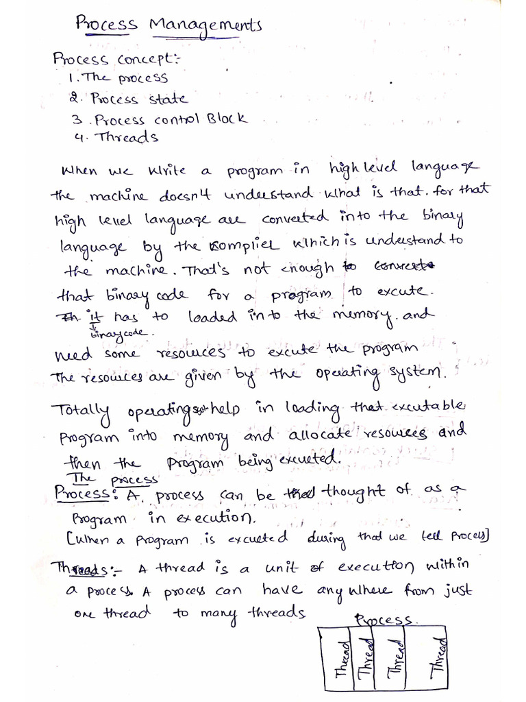 Process Management | PDF