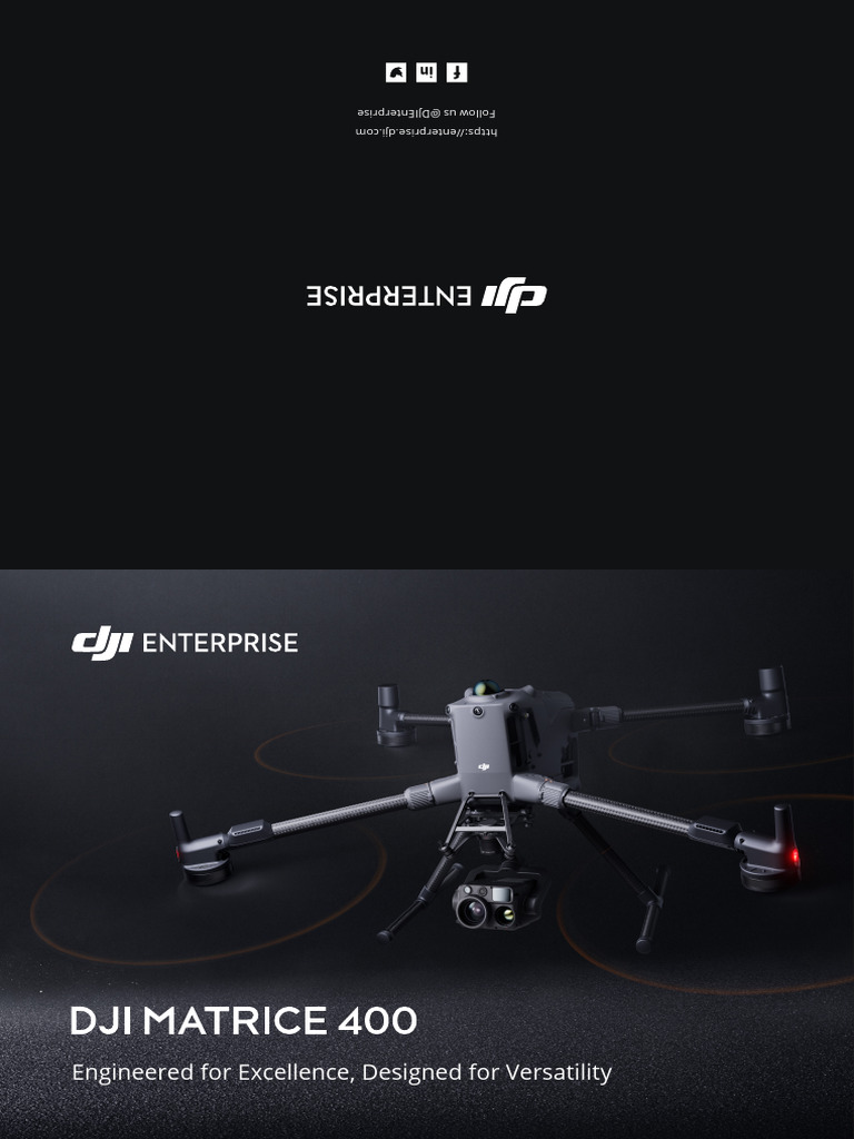 DJI Matrice 400: Specs & Features | PDF | Lidar