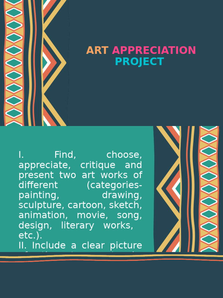 Art Appreciation Project | PDF