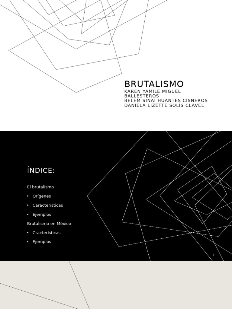 Brutalismo - 7C | PDF | Las artes | Diseño