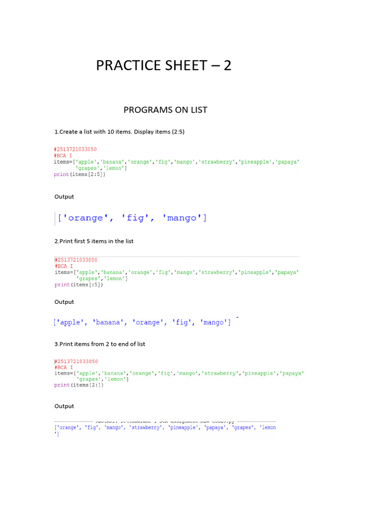 Practice Sheet - 2 (2513721033050) 1 | PDF | Chess Openings | Computer ...