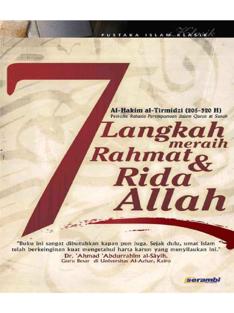 Langkah Meraih Rahmat Dan Rida Allah | PDF