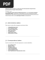 DO Letter Format and Guidelines | PDF