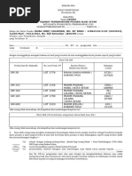 Borang Dda Original | PDF
