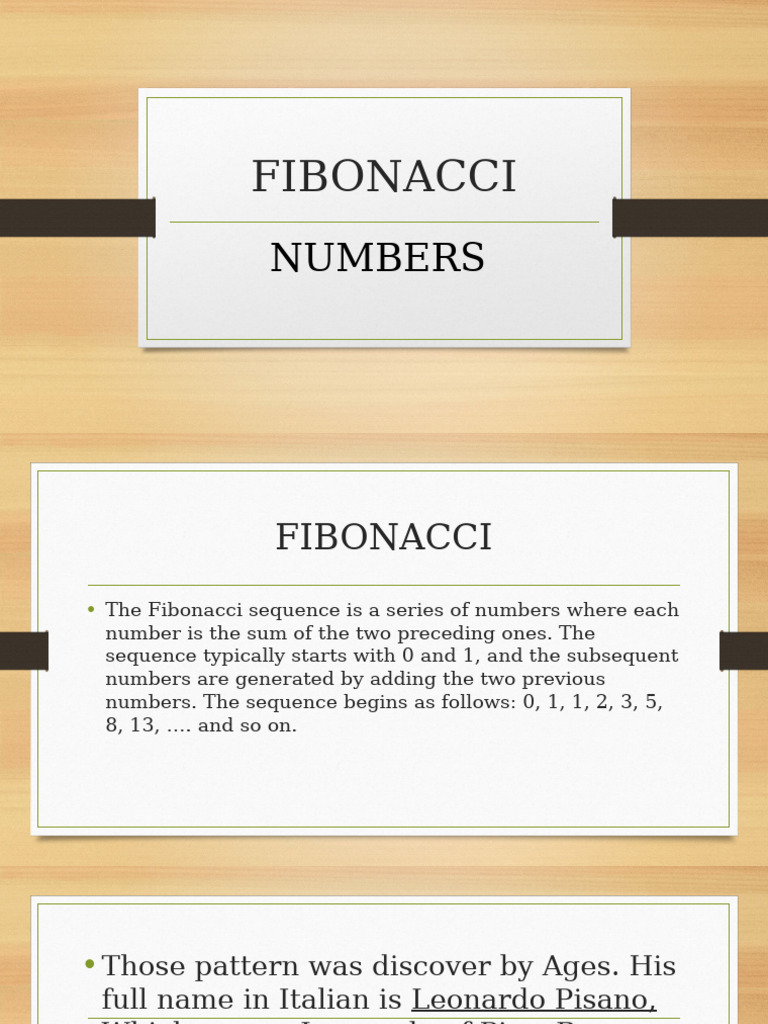 Fibonacci Sequence Explained | PDF | Discrete Mathematics | Mathematics