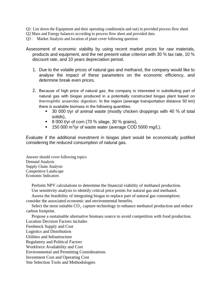 Assignment Questionnaires | PDF