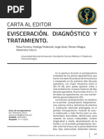 Manejo de Evisceración Quirúrgica | PDF | Cirugía | Abdomen