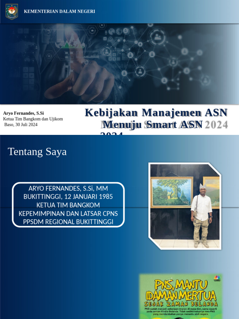 Kebijakan Smart ASN 2024 dan Tantangannya | PDF