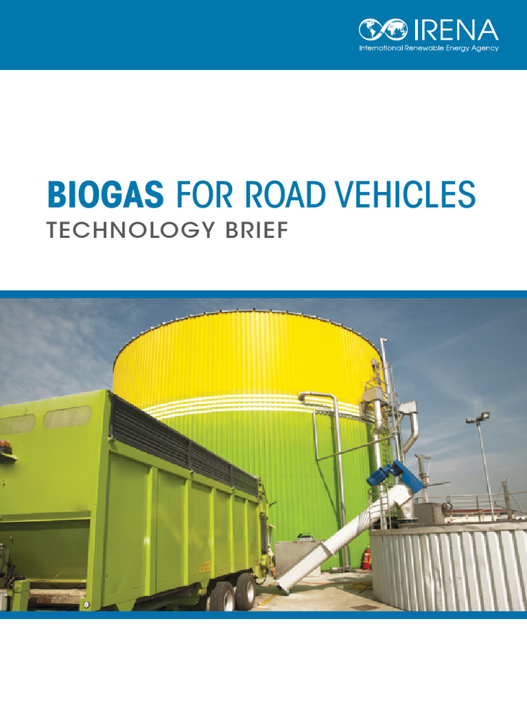 IRENA Biogas For Road Vehicles 2017 | PDF | Biogas | Biofuel