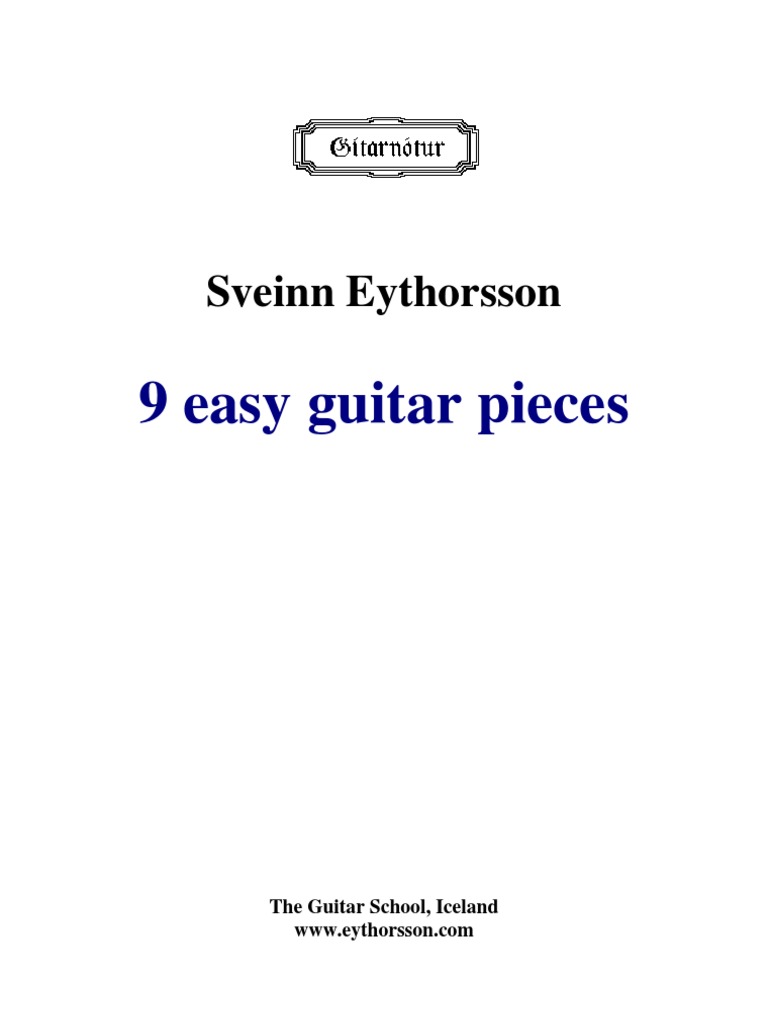 Easy Guitar Songs | PDF
