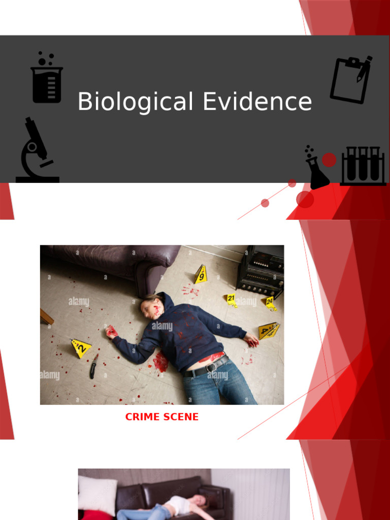 Biological Evidence | PDF | Blood | Dna
