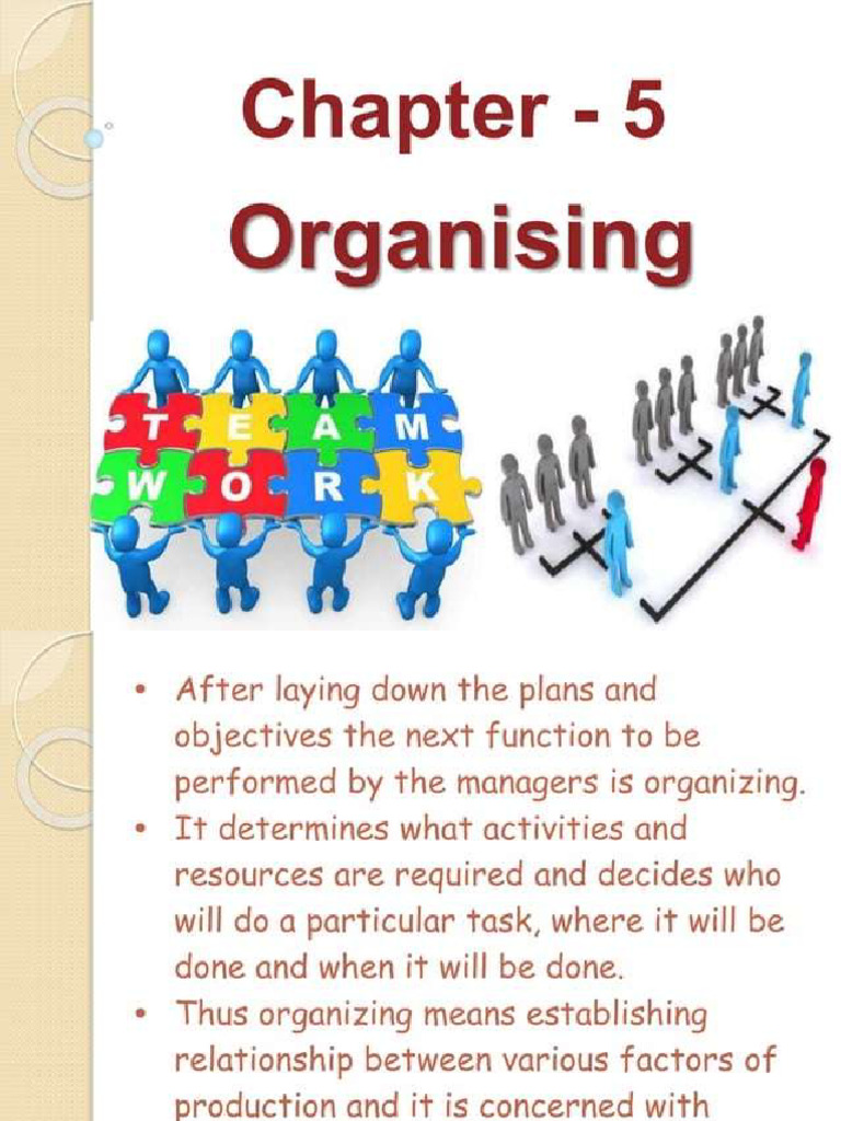 Organising | PDF