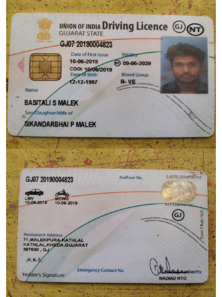 Driving Licence | PDF