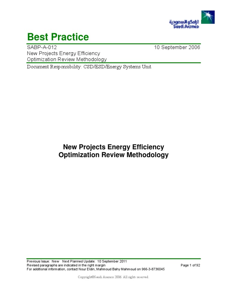 Sabp A 012 | PDF | Cogeneration | Steam