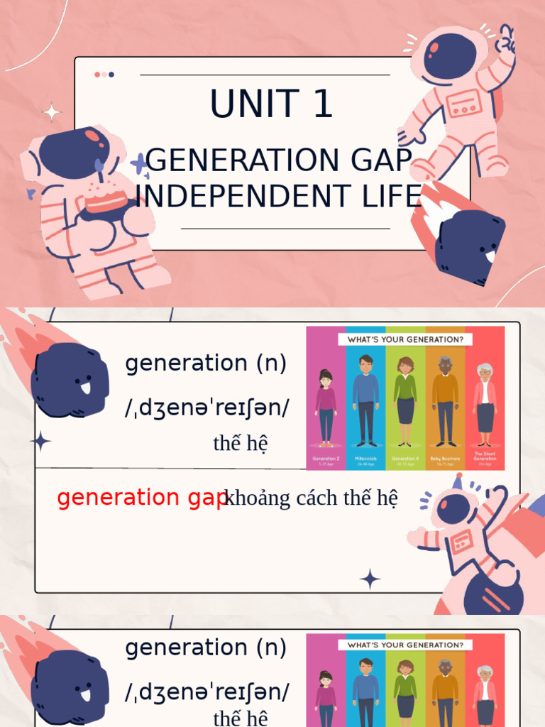 Understanding Generation Gap Concepts | PDF