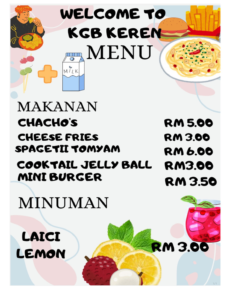 Menu Jualan Celik Niaga 2025 - 20250102 - 150443 - 0000 | PDF
