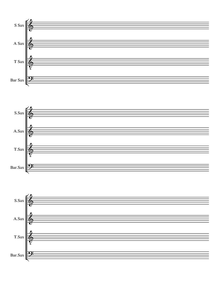 Saxophone Variations and Types | PDF