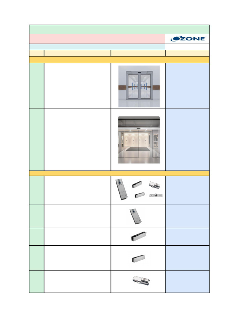 Ozone Brand Price List-25 | PDF | Door