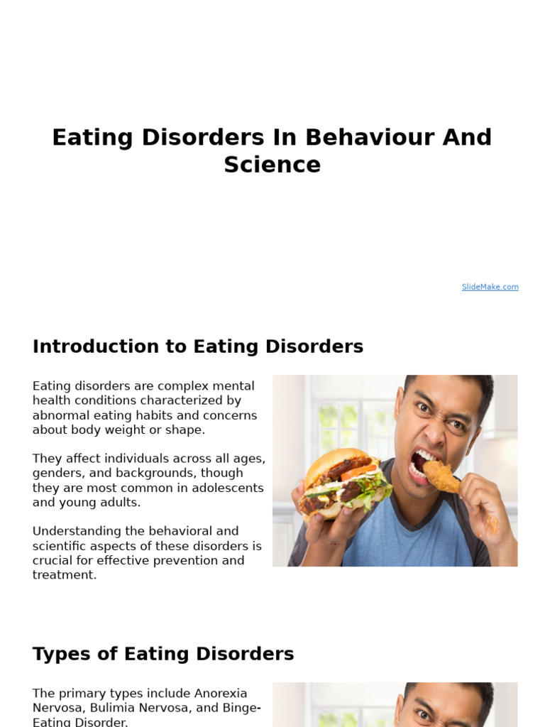 Understanding Eating Disorders | PDF | Eating Disorder | Mental Disorder