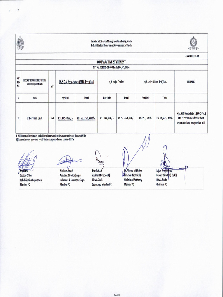 Comparative Statement Pdf 4972