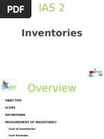 Ias 2 | PDF | Inventory | Cost