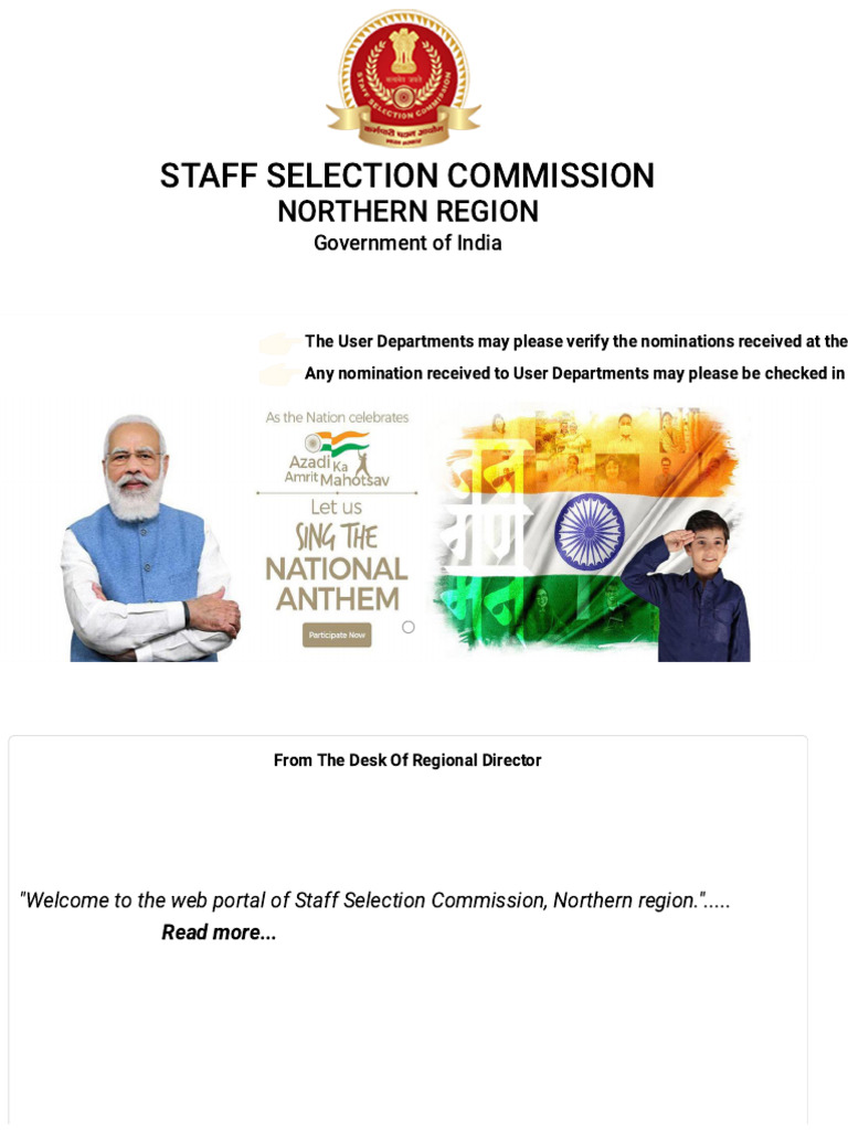 SSC Northern Region Updates and Resources | PDF