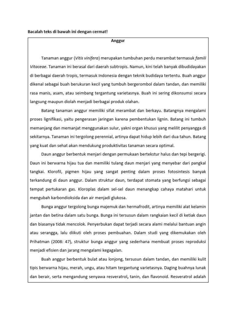 LKPD Teks Lho | PDF