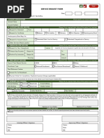 Indusind Request Form | PDF
