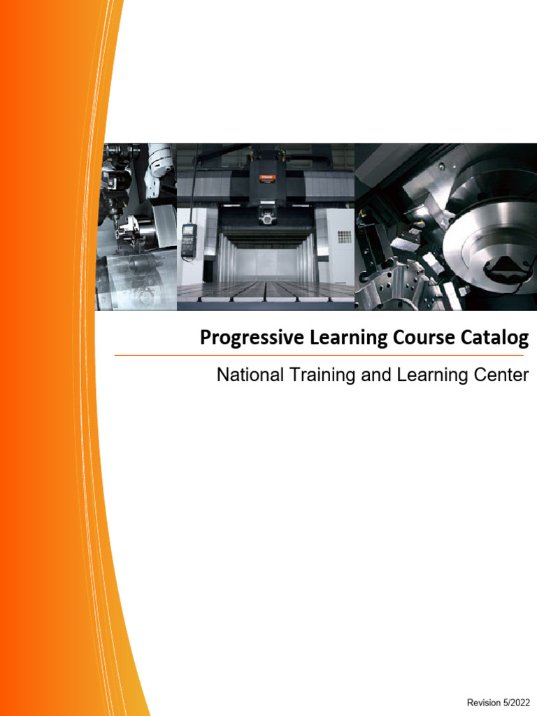 Mazak Training Course Catalog Overview | PDF | Machining | Machine Tool
