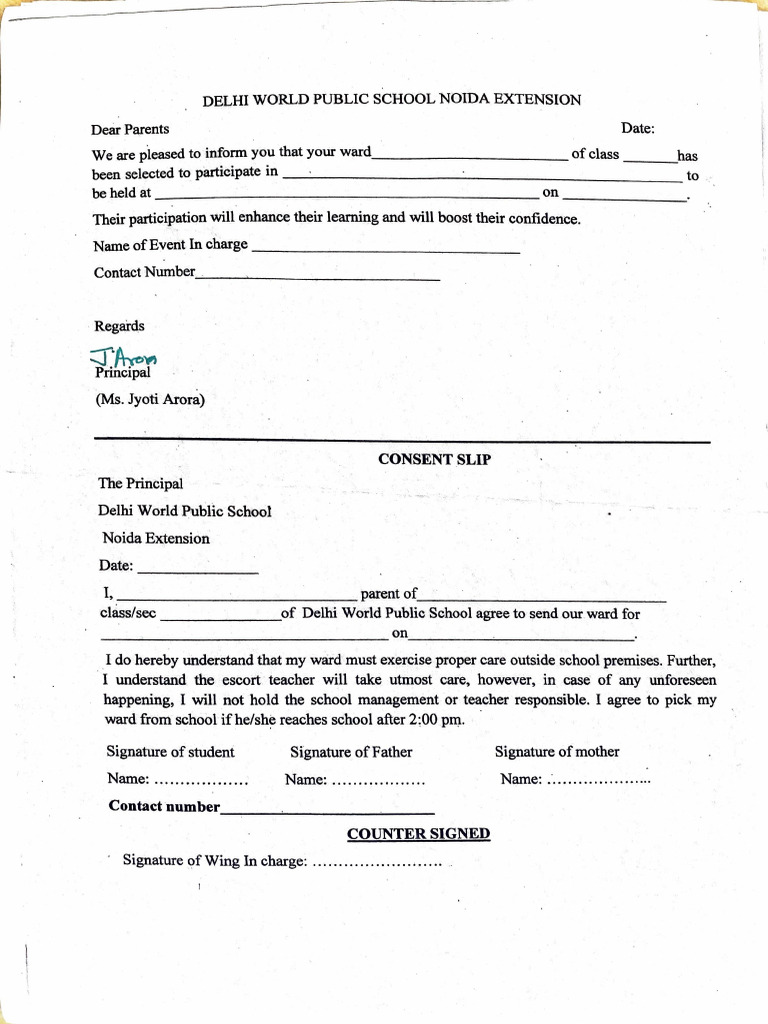Consent Form | PDF