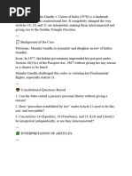 Moot Court Skeleton Argument Guide | PDF | Precedent | Separation Of Powers